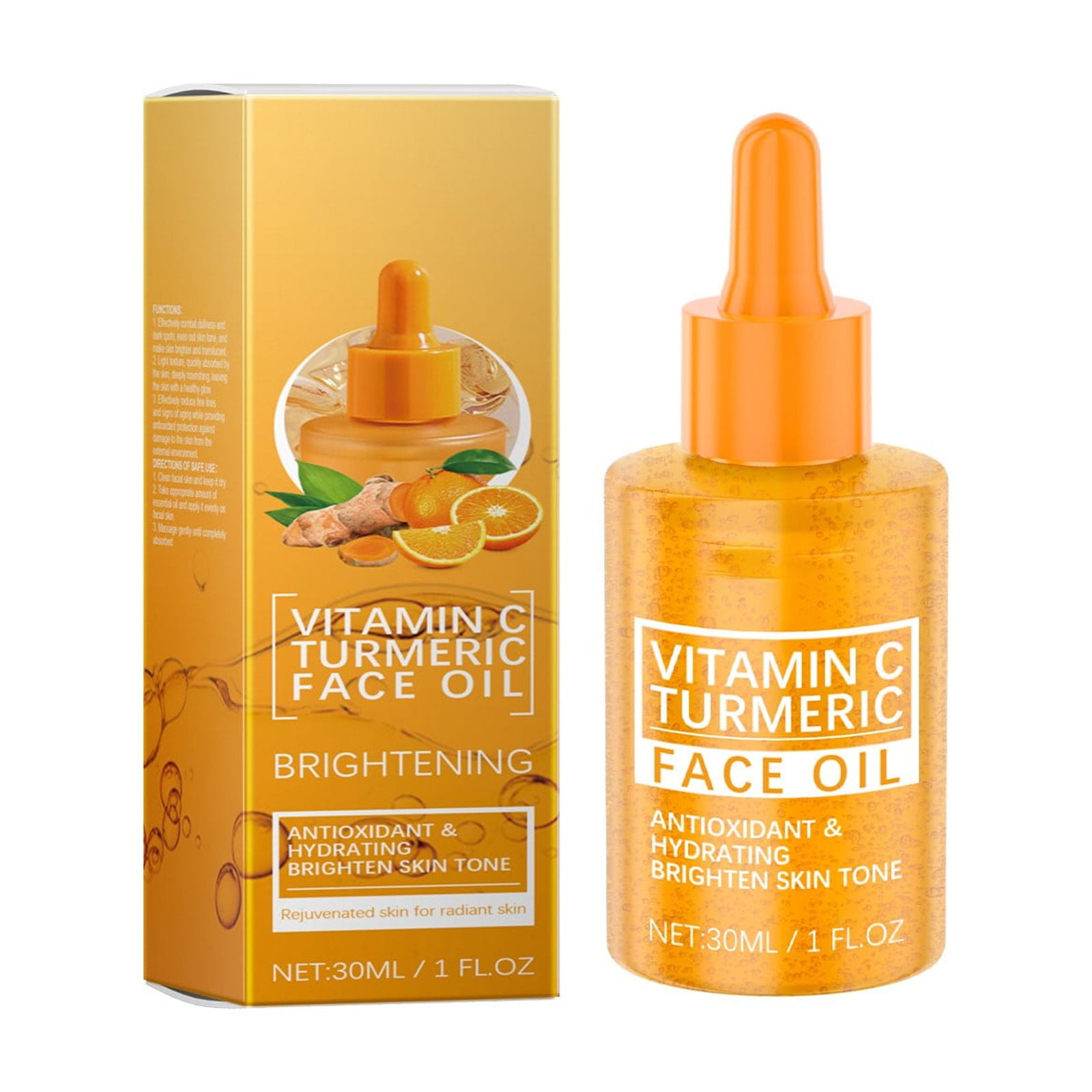 FSTDelivery Turmeric Serum for Face & Body - All Natural Turmeric Skin ...
