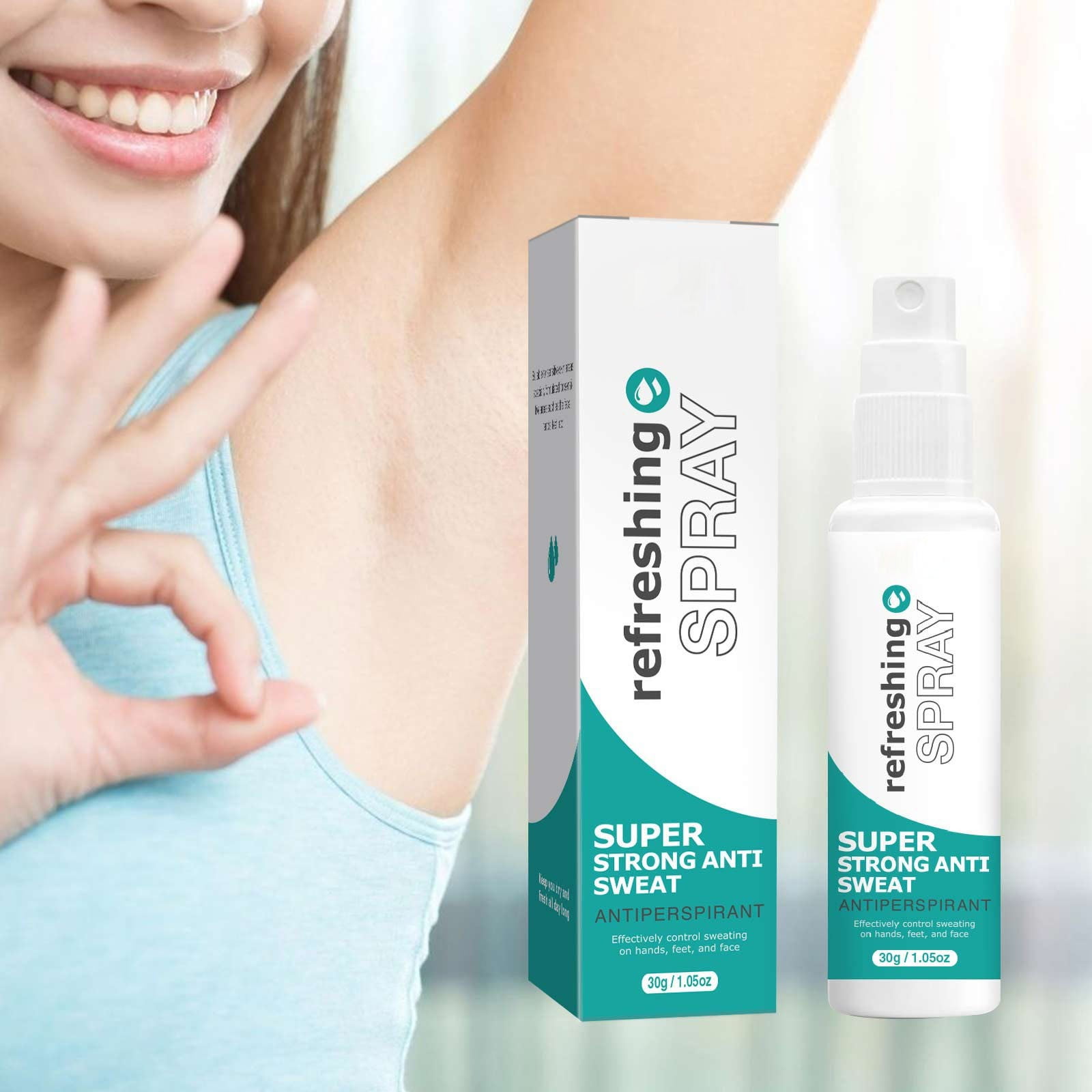 FSTDelivery Underarm Strength Deodorant Spray, Antiperspirant Deodorant ...