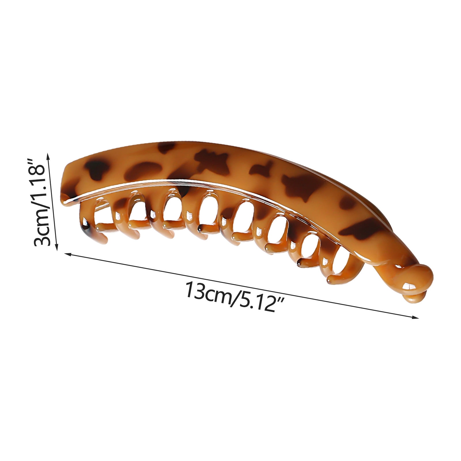 FSTDelivery Vertical Hair Clip Korean Ponytail Hair Accessory Banana ...