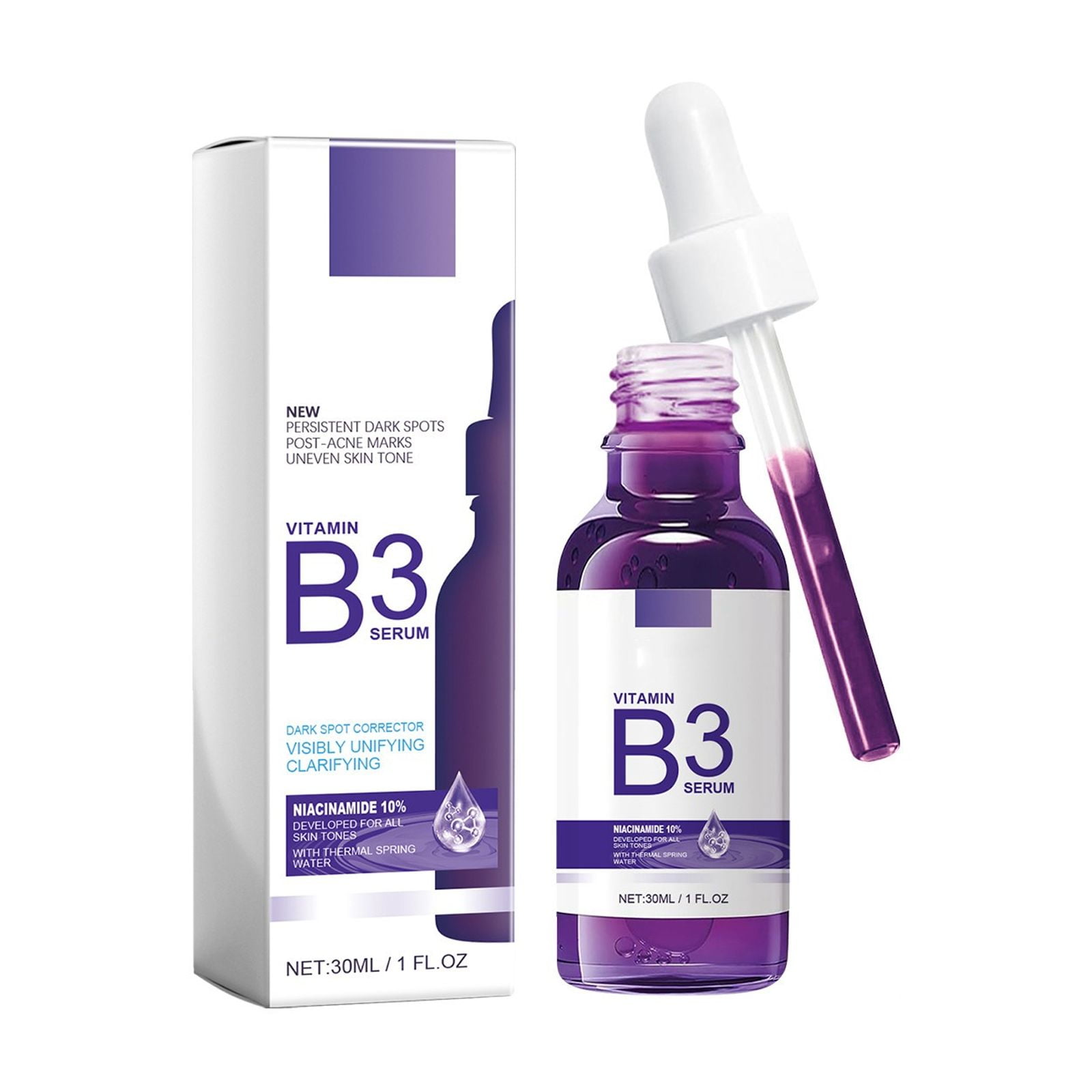 FSTDelivery Vitamin B3 Serum, Dark Spot Corrector with Anti-Aging, 10% ...