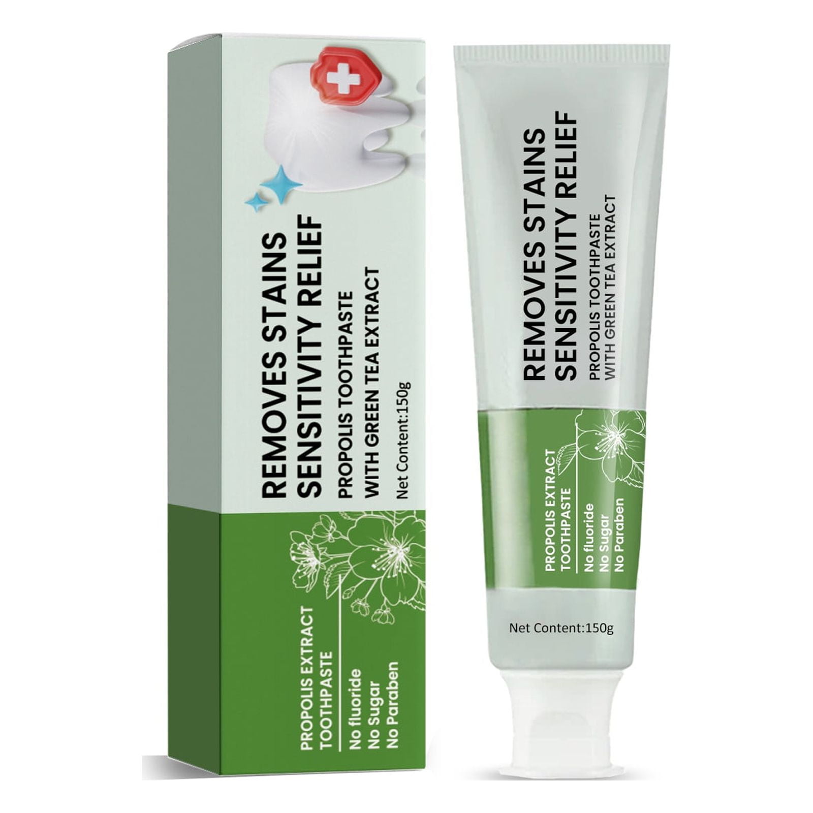 FSTDelivery Whitening Toothpaste for Adults, Propolis Toothpaste ...