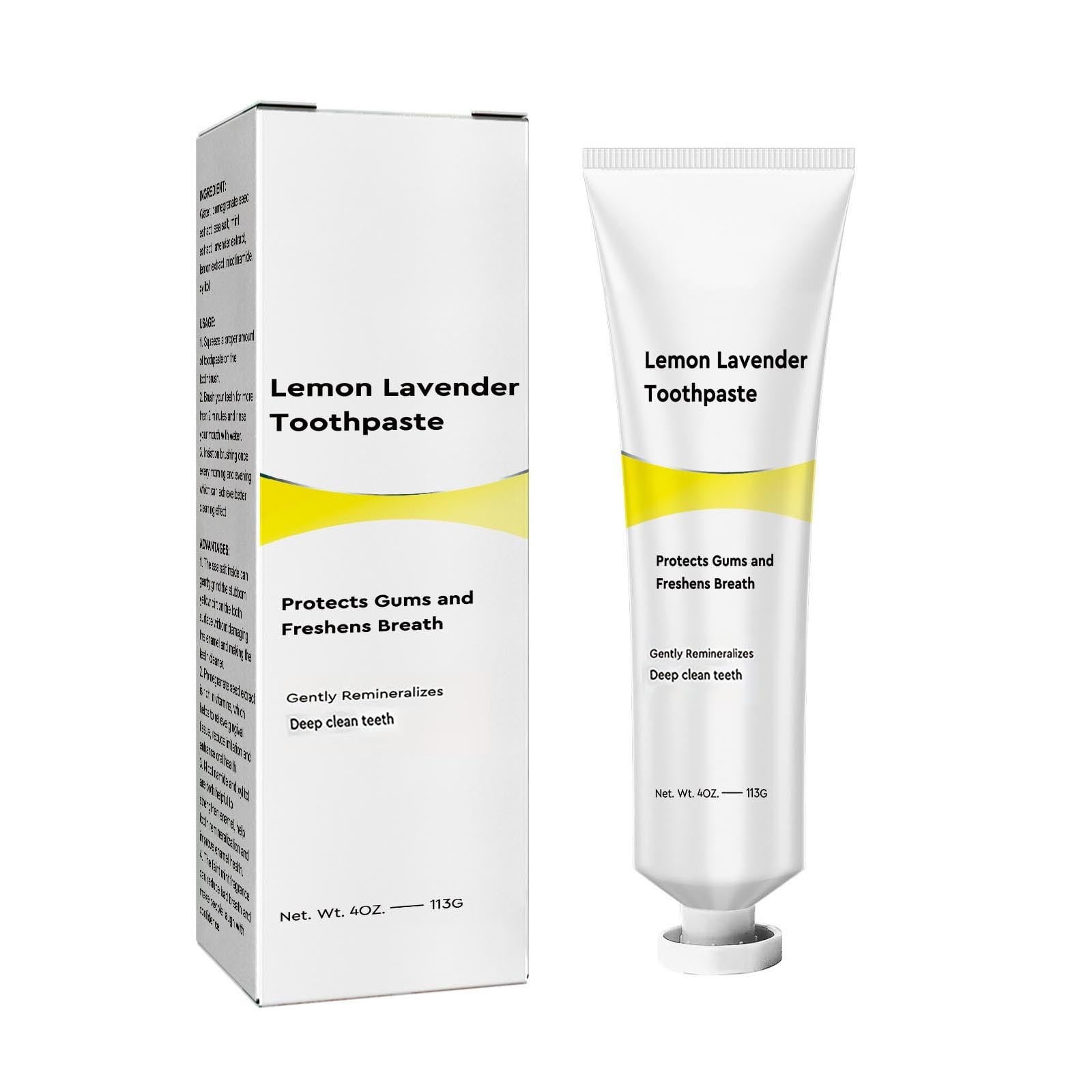 FSTDelivery Whitening Toothpaste for Adults, Tooth Whitening Oral Care ...