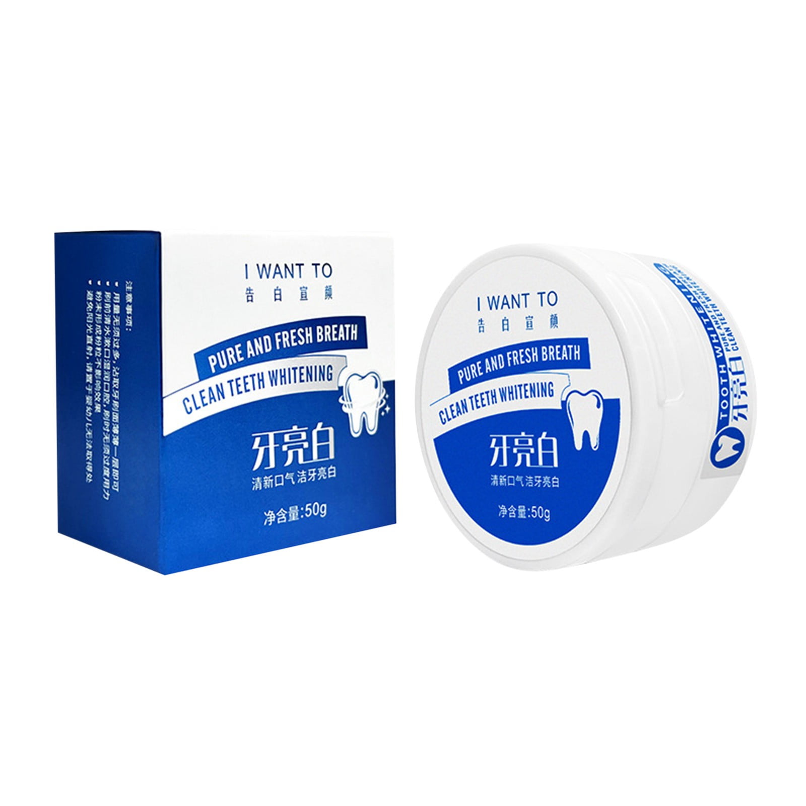 FSTDelivery Whitening Toothpaste Herbal Whitening Tooth Powder 50g ...