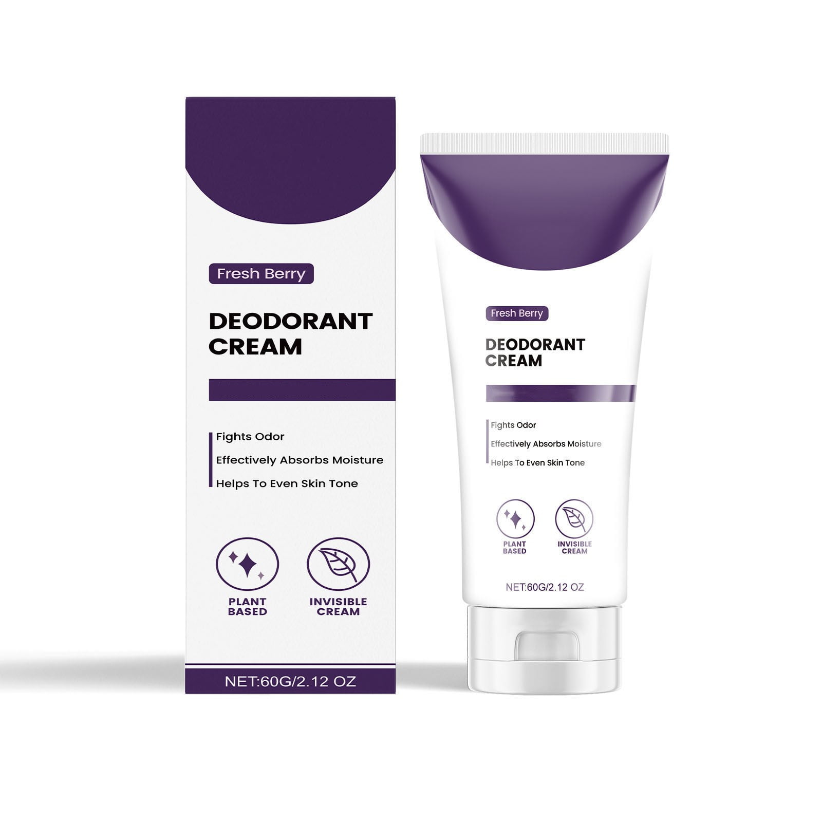FSTDelivery Whole Body Deodorant for Women Men, Invisible Cream and ...