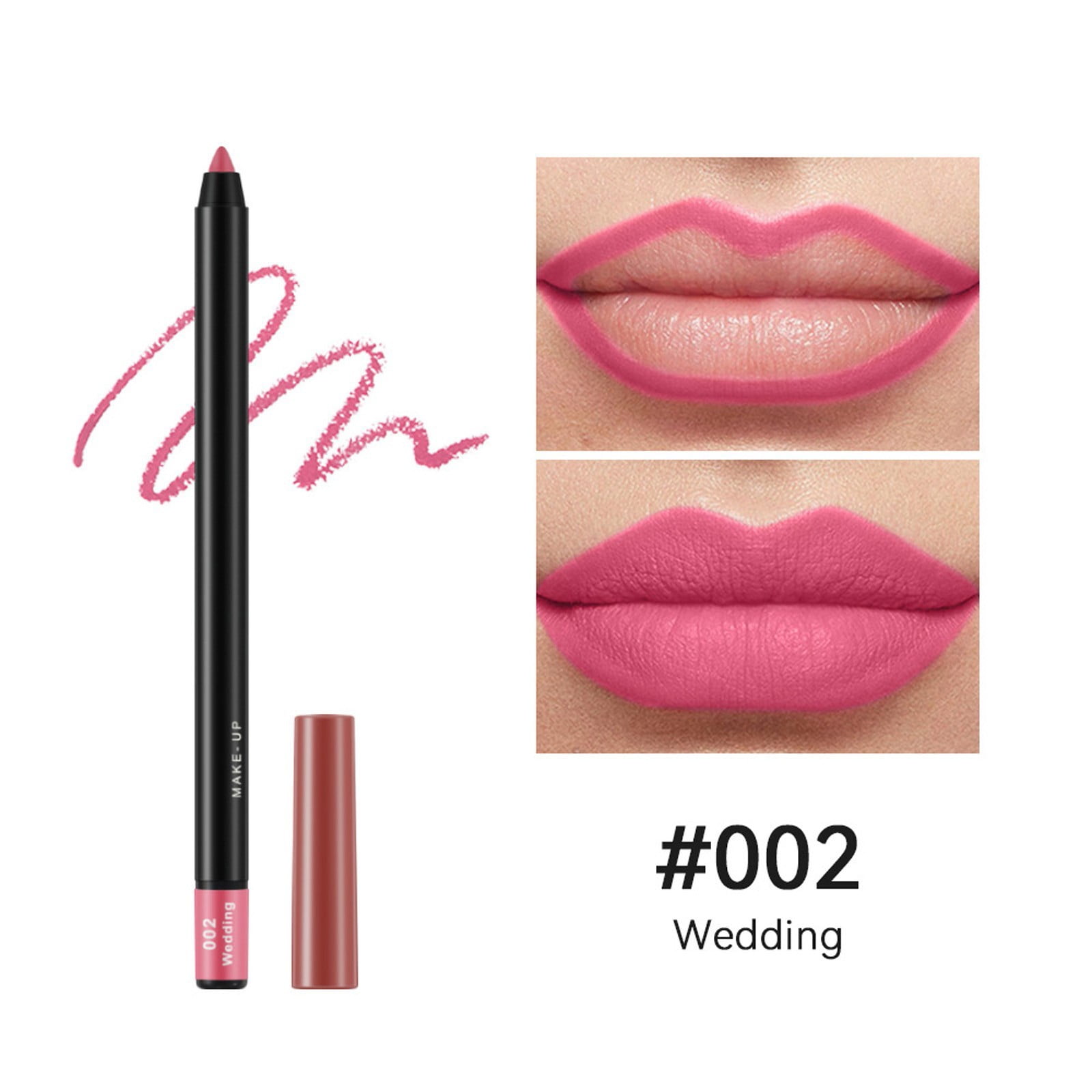 FSTdelivery Sculpting Matte Velvet Lip Liner,Smooth Creamy Texture ...