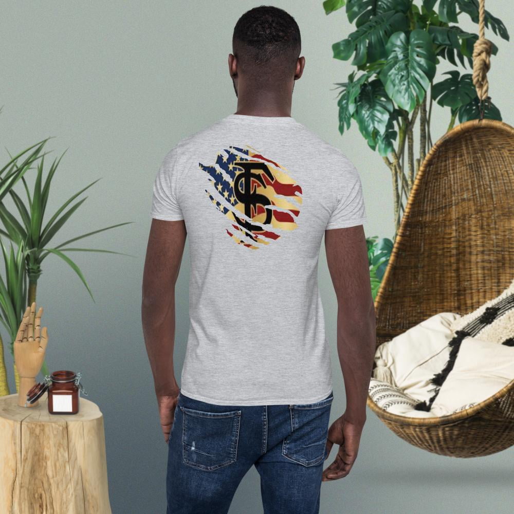 FSU Short-Sleeve , Unisex T-Shirt (Sport Grey, L) - Walmart.com