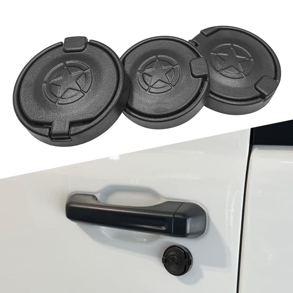 FSYHKJ Keyhole Covers Security IFF17 Door Lock Key Hole Protection Trim ...