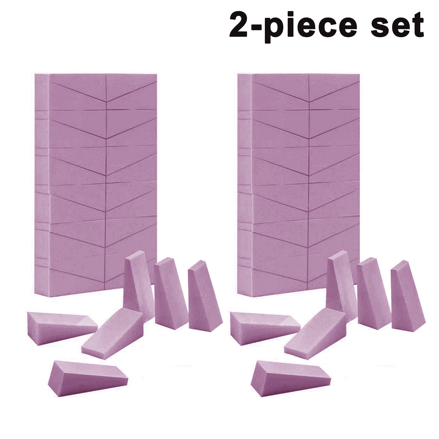 FSYZX 48 Piece Makeup Sponge Set, Latex-Free Cosmetic Sponge ...