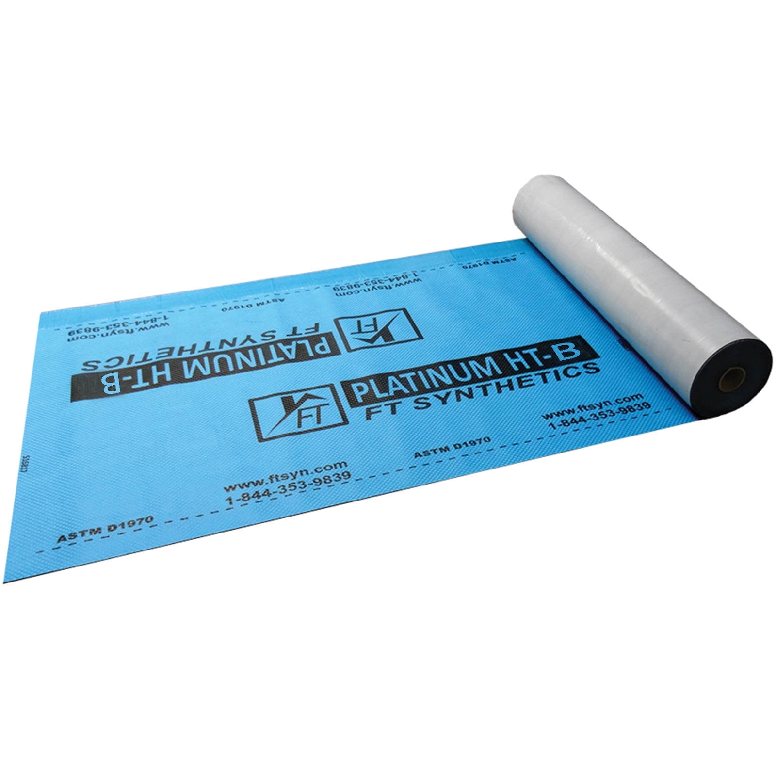 FT Synthetics Platinum HT Self Adhering Underlayment, Rubber Moisture ...