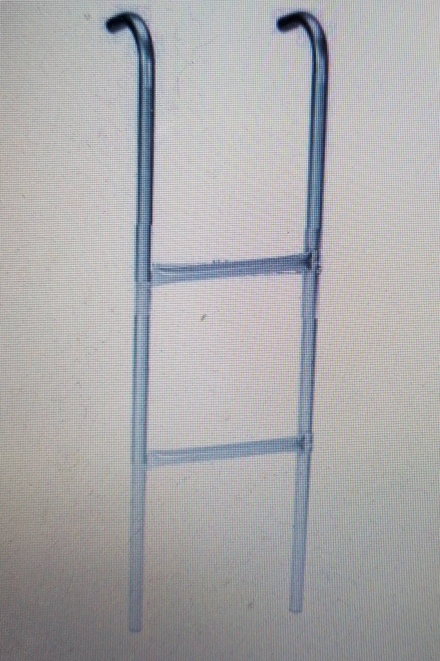 FT-TLD2I Trampoline 2 Step Ladder - 36" OEM Equipment - Walmart.com