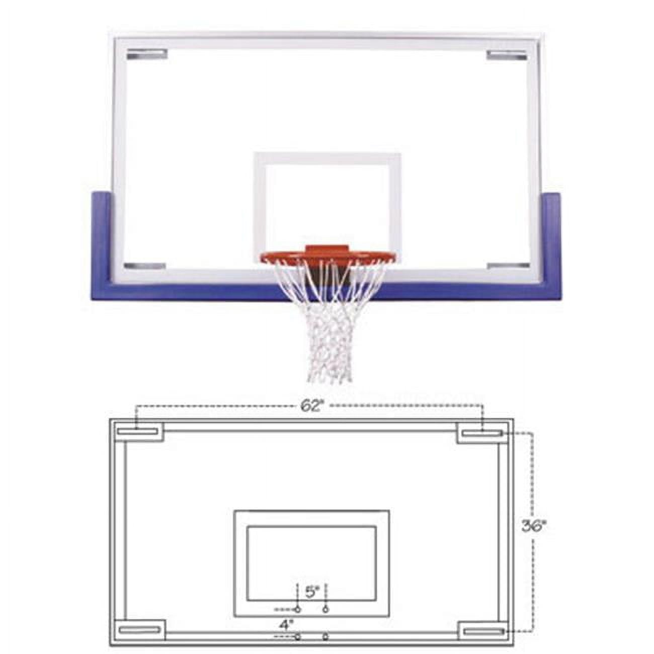 FT72 Foam Rubber 72 in. Recreational TuffGuard Backboard Padding ...