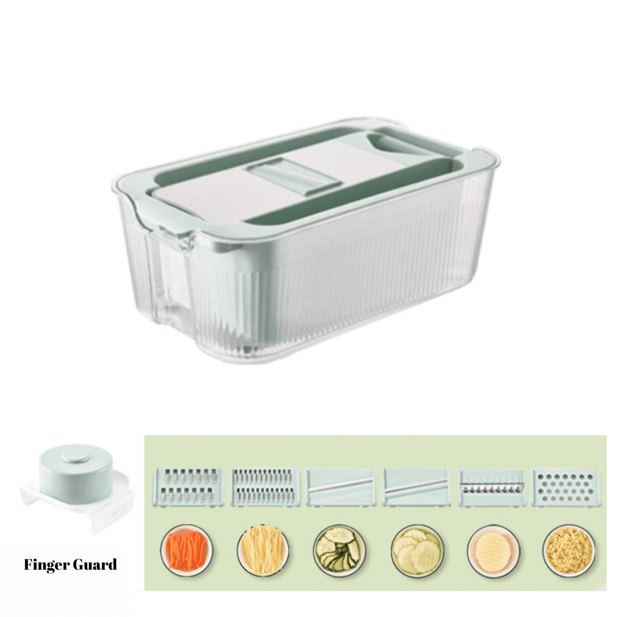 FTCBJJA All-in-1 Mandoline Slicer,Vegetable Chopper, Kitchen Gadgets ...