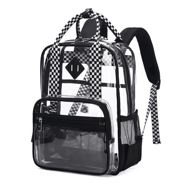 clear backpack large heavy duty stadium approved waterproof pvc ...