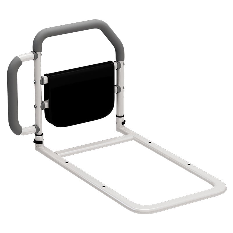 FTCBJJA Dual-Handrail Bed Assist Rail for Seniors, Fall Prevention ...