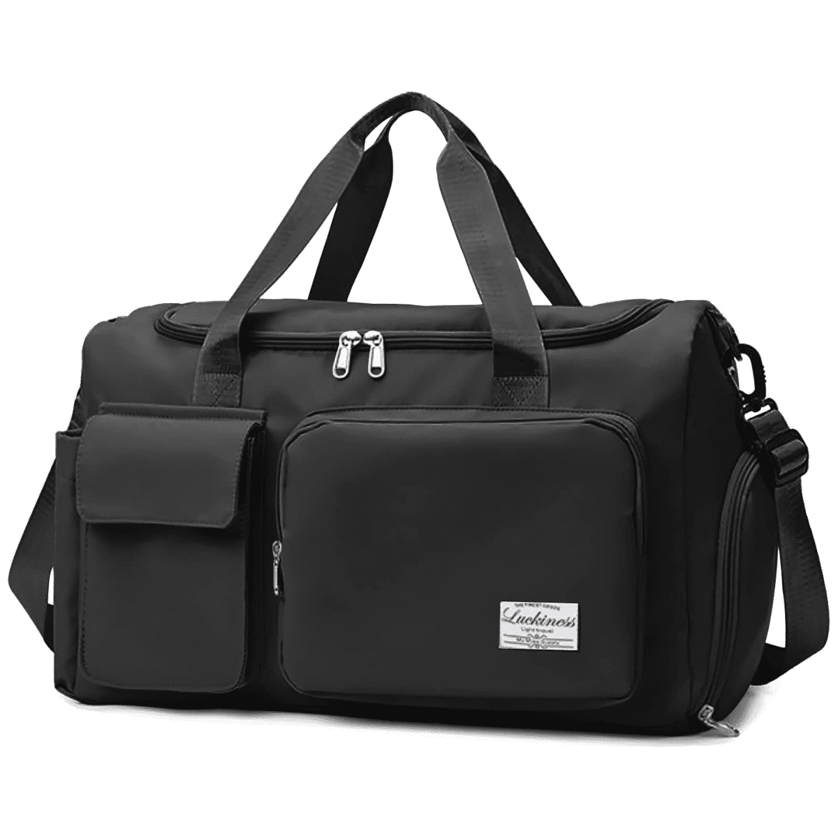 FTCBJJA Large Gym Sports Duffel Bag, Waterproof Travel Duffel Backpack ...