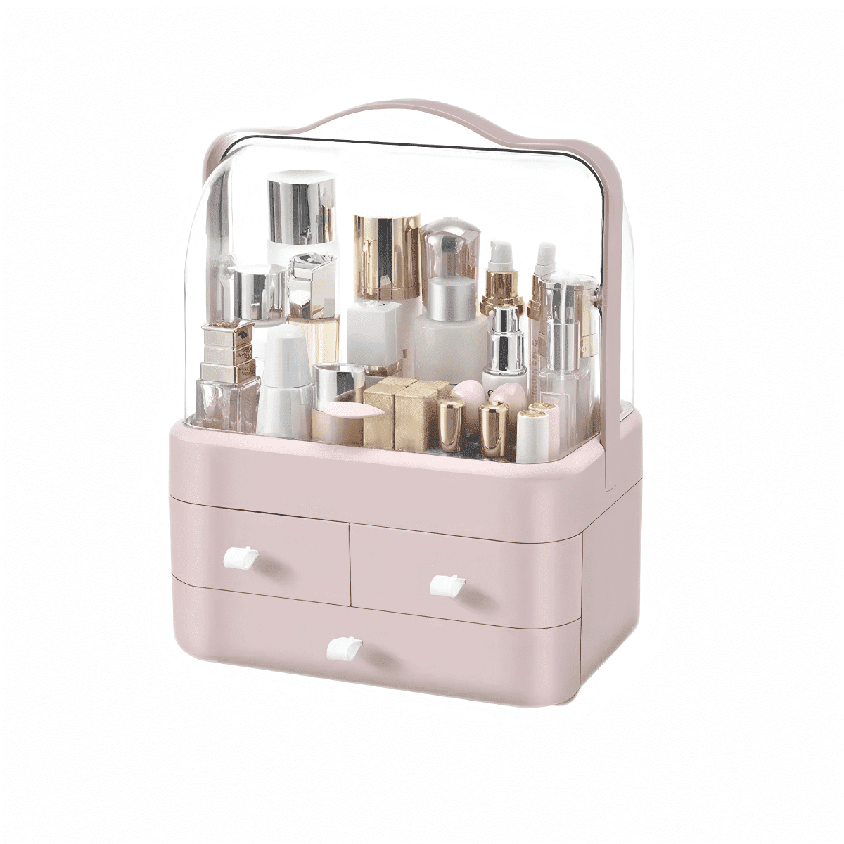 FTCBJJA Multilayer Makeup Organizer with Transparent Cover,Cosmetics ...
