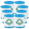 FTCBXT 8 Pack Type I Pool Filter Cartridge Compatible with 58093 300/ ...