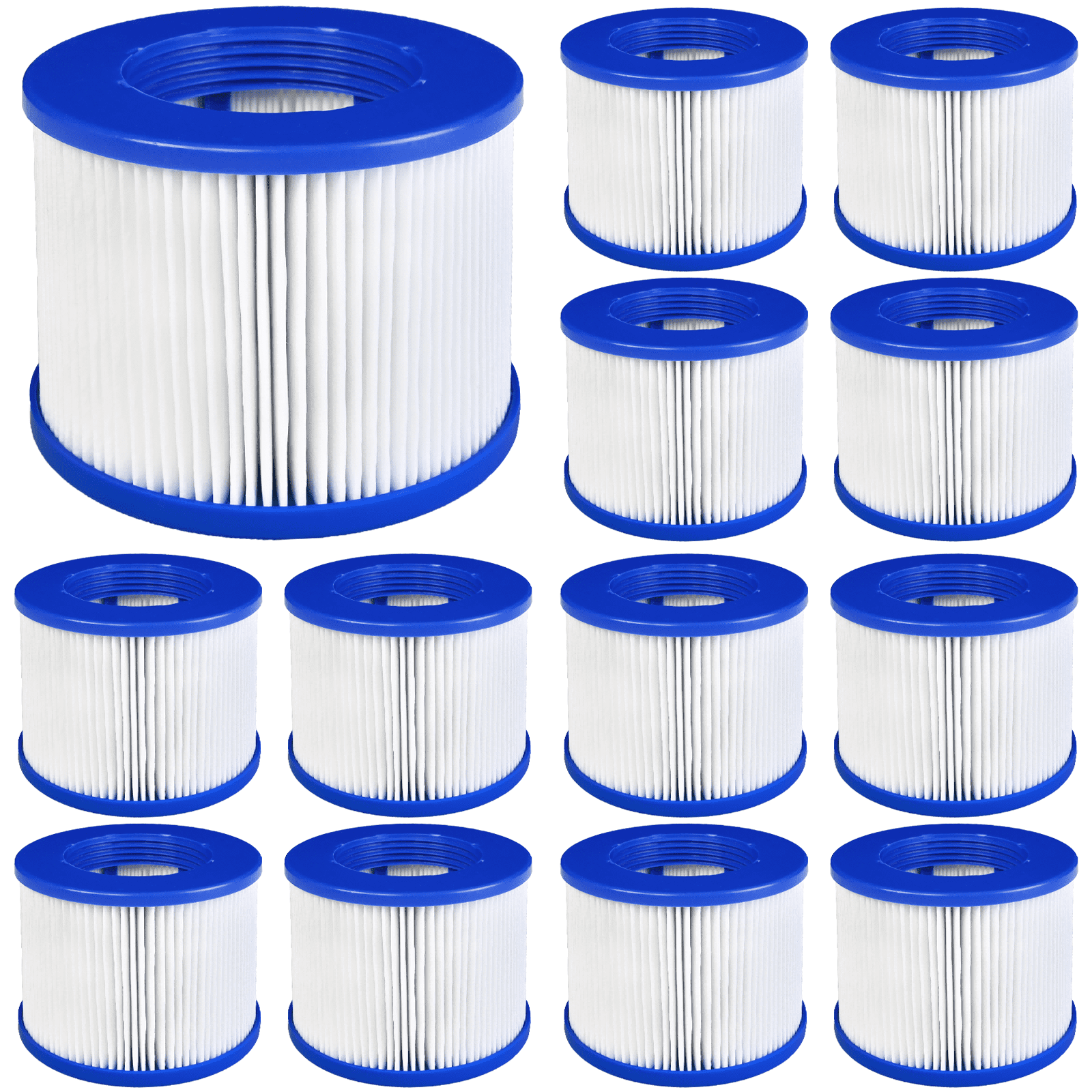 FTCBXT Screw-in Hot Tub Spa Filters 60% Denser Filter High-Efficiency ...