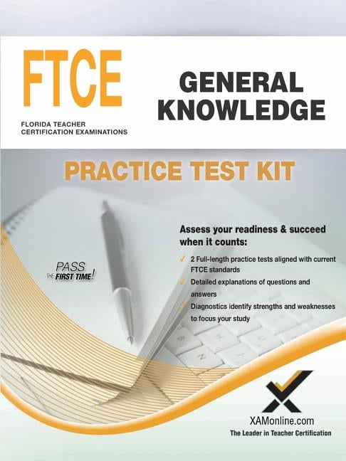 FTCE General Knowledge Practice Test Kit (Paperback) - Walmart.com