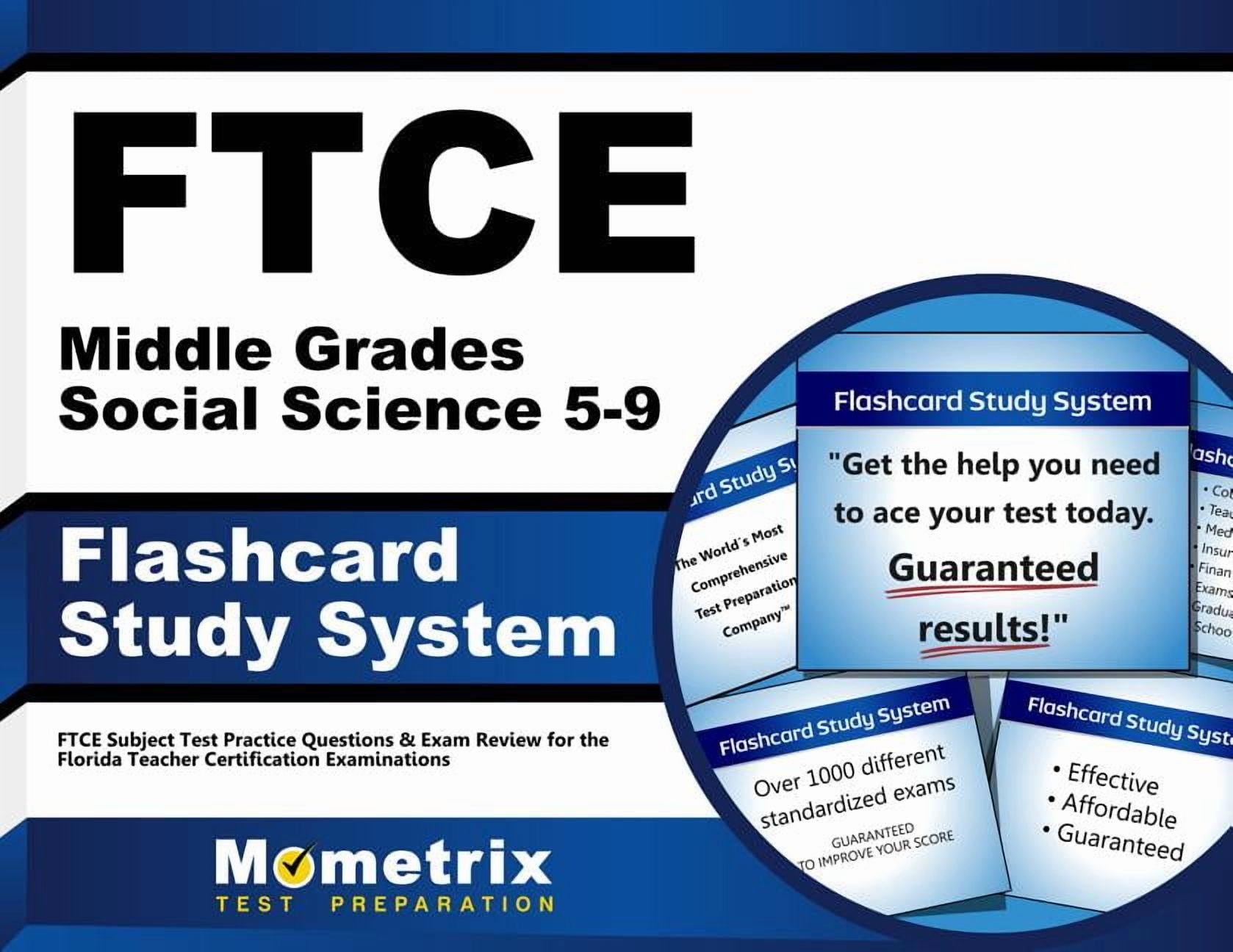 FTCE Middle Grades Social Science 5-9 Flashcard Study System: FTCE Test ...