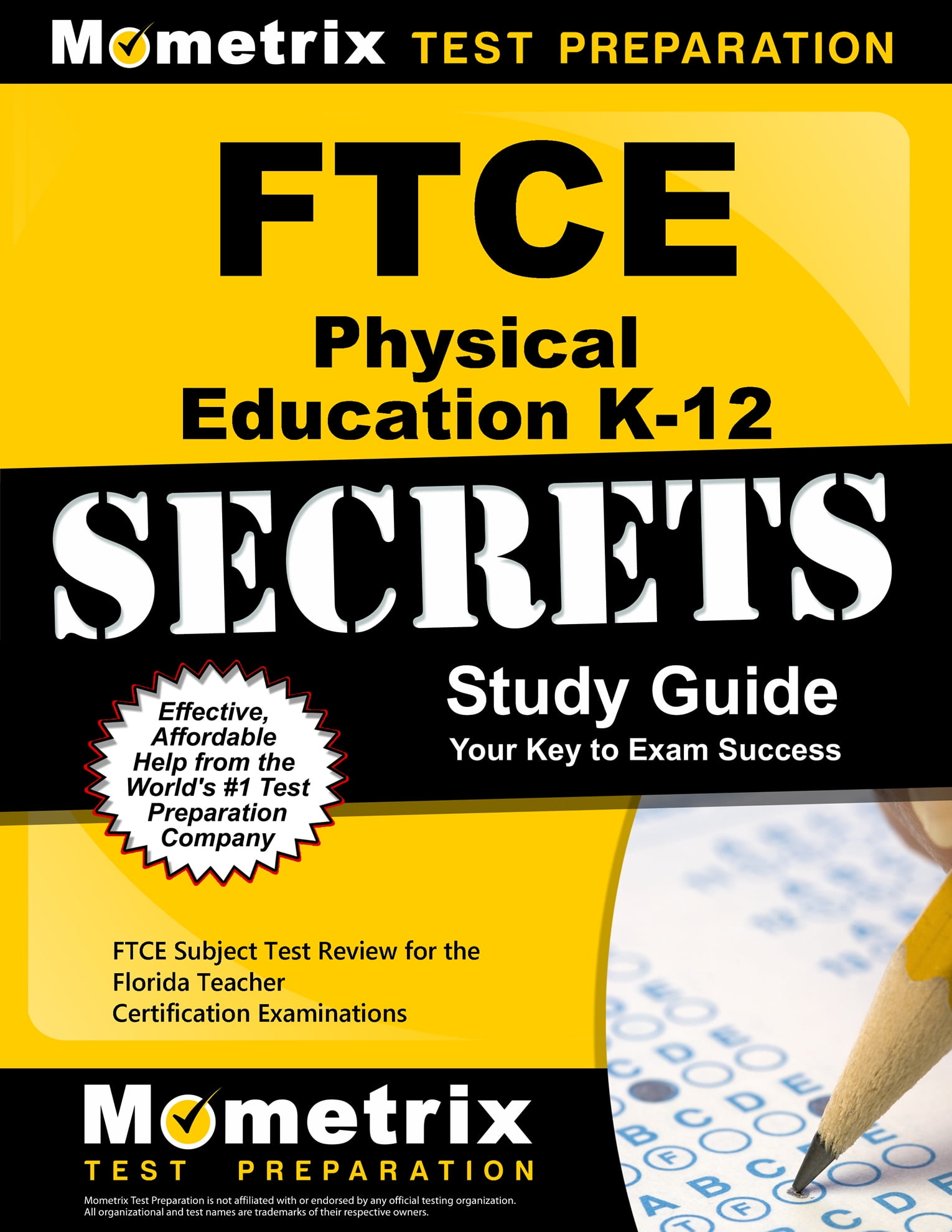 FTCE Physical Education K-12 Flashcard Study System : FTCE Subject Test ...