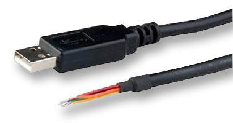 FTDI - Cable, USB / TTL, Serial Converter, Wire-End, 3V3 - Walmart.com