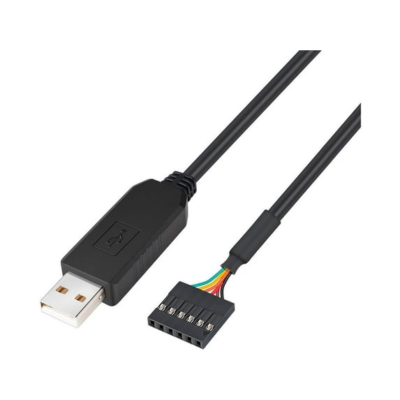 FTDI USB to TTL Serial 3.3V Adapter Cable 6 Pin 0.1 inch Pitch Female ...