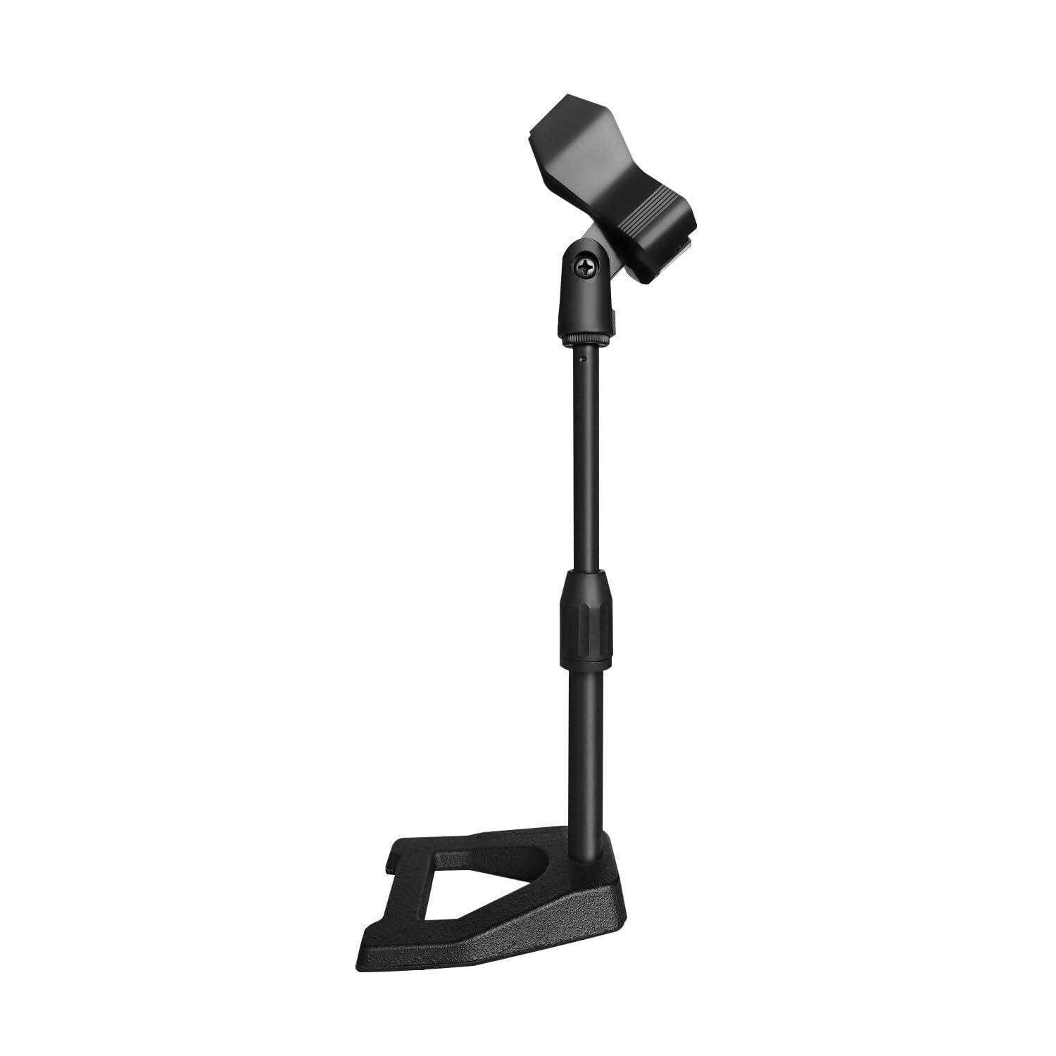 FTJ Desk Mic Stand - Upgraded Adjustable Table Microphone Stand with ...