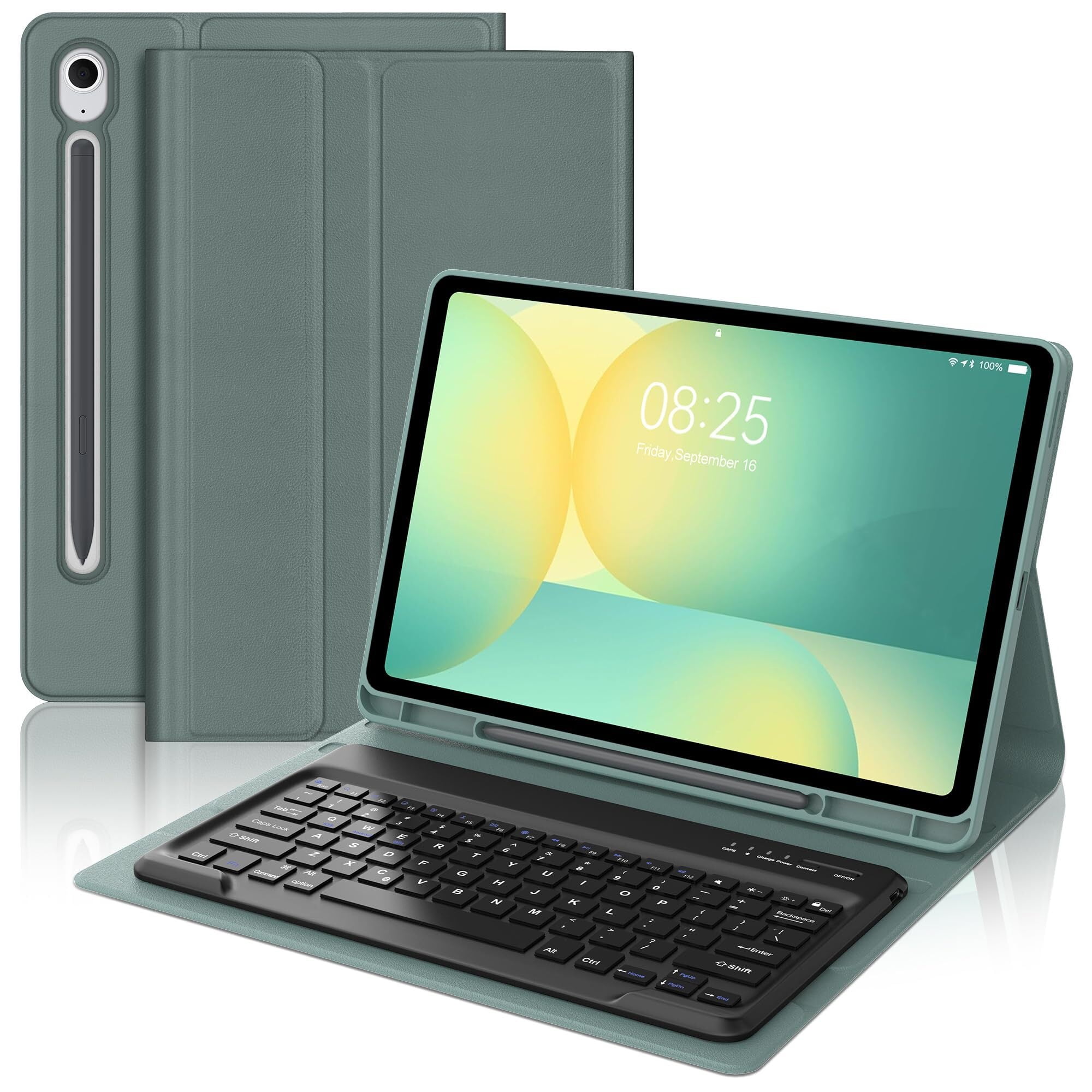 FTJ Keyboard Case for Samsung Galaxy Tab S10 FE+ Plus 13.1'' 2025 ...