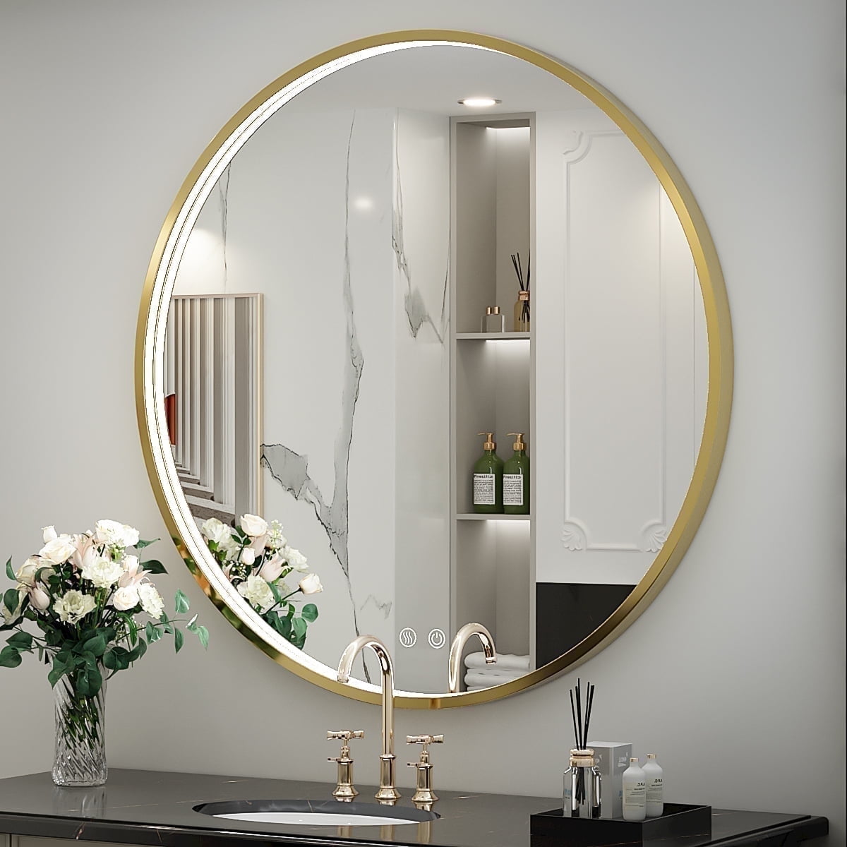 40 Inch Round Mirror