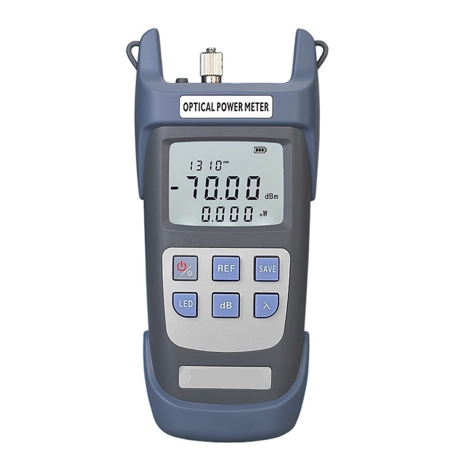 FTTH Fiber Optic Cable Tester Tool Kit (Optional) Optical Power Meter ...