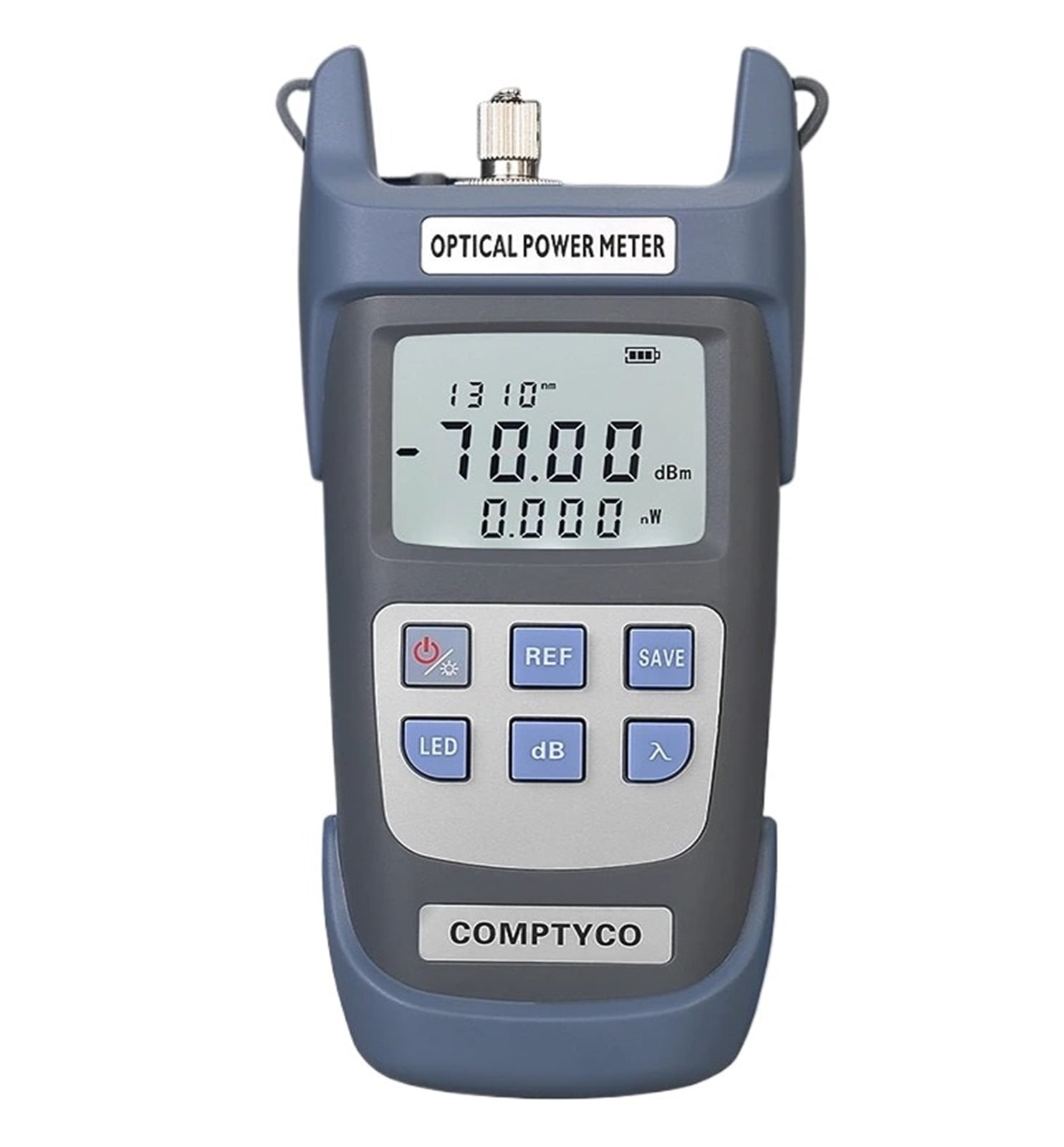 FTTH Fiber Optical Power Meter Fiber Optical Cable Tester -70~+10dBm ...