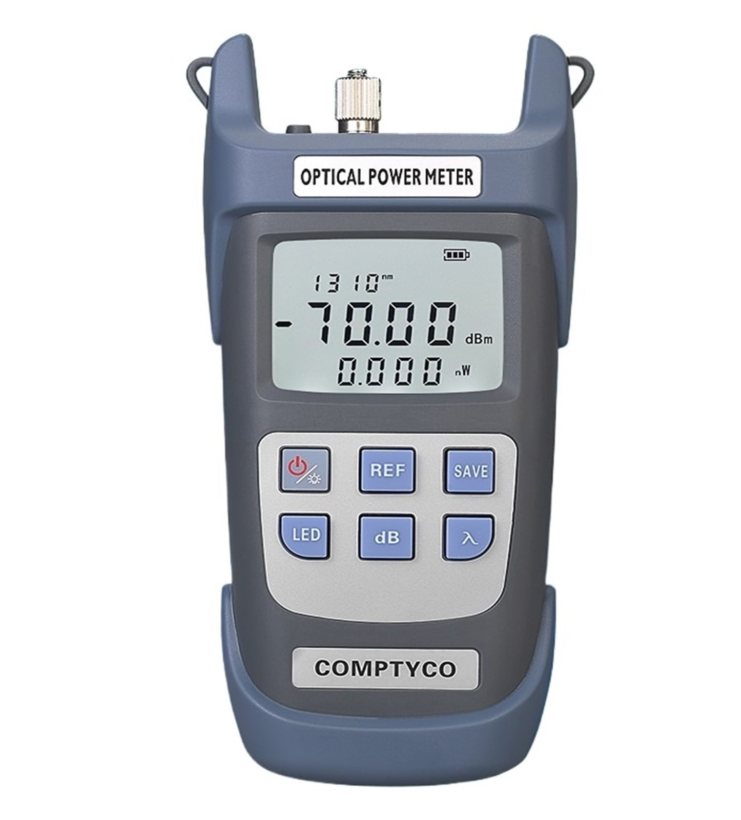 FTTH Fiber Optical Power Meter Fiber Optical Cable Tester -70~+10dBm ...