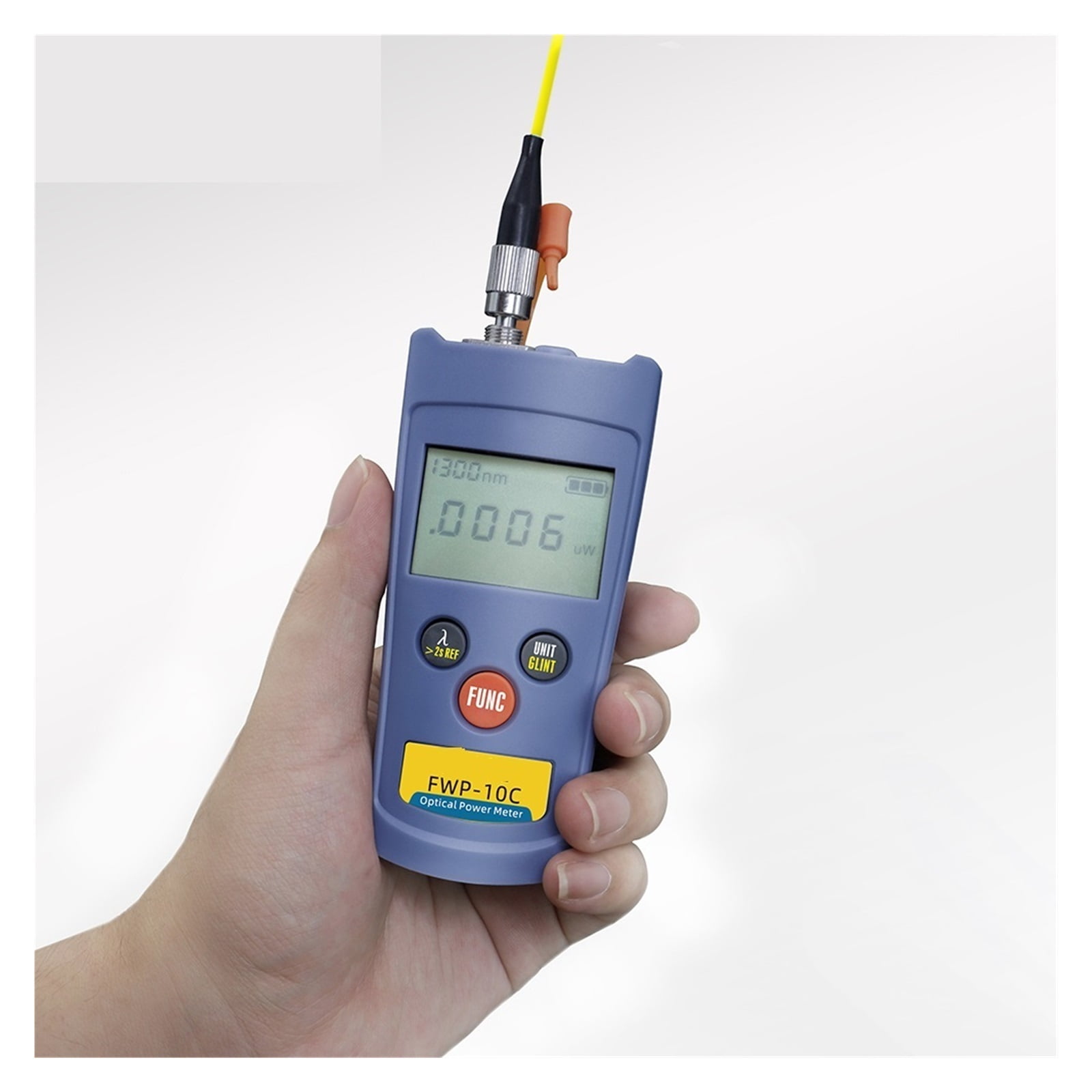 FTTH Fiber Optical Power Meter Optic Cable Tester -70~+6/ -50~+26dBm ...