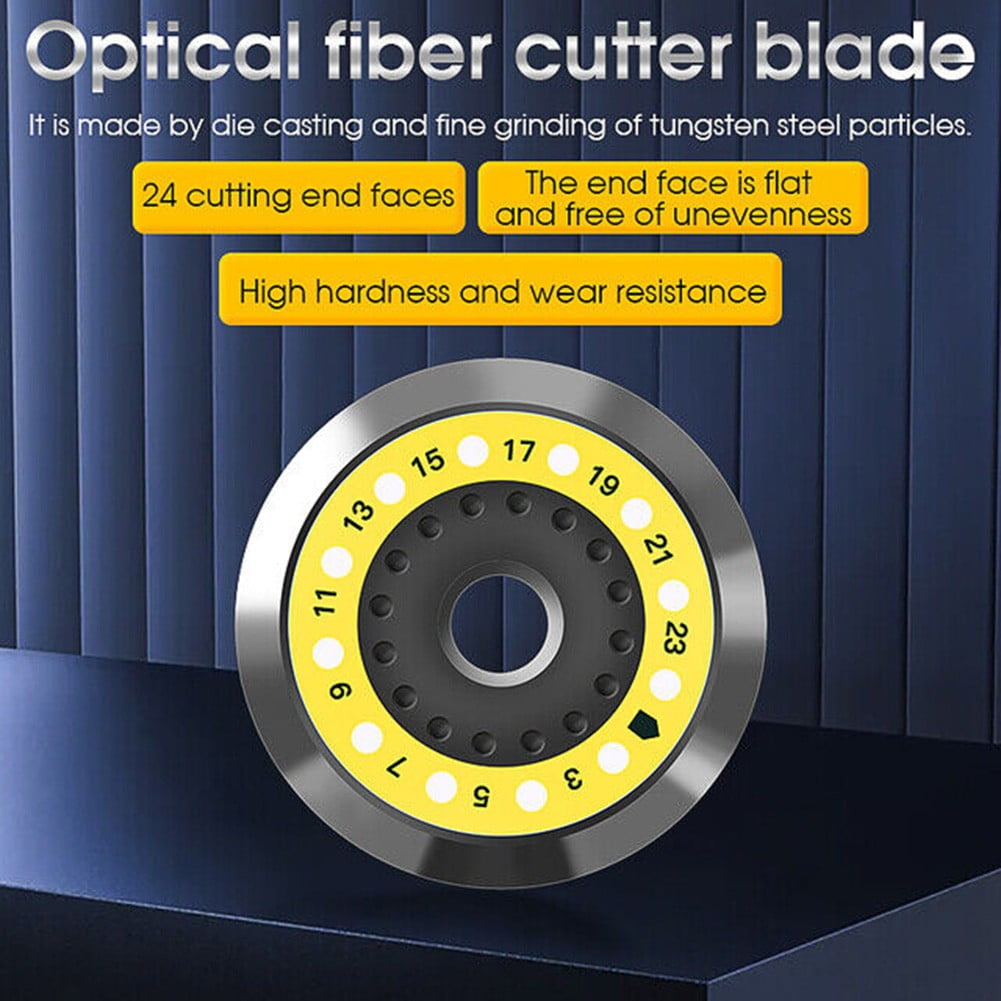 FTTH Fiber optic cutting machine blade replacement blade16 bit end face ...