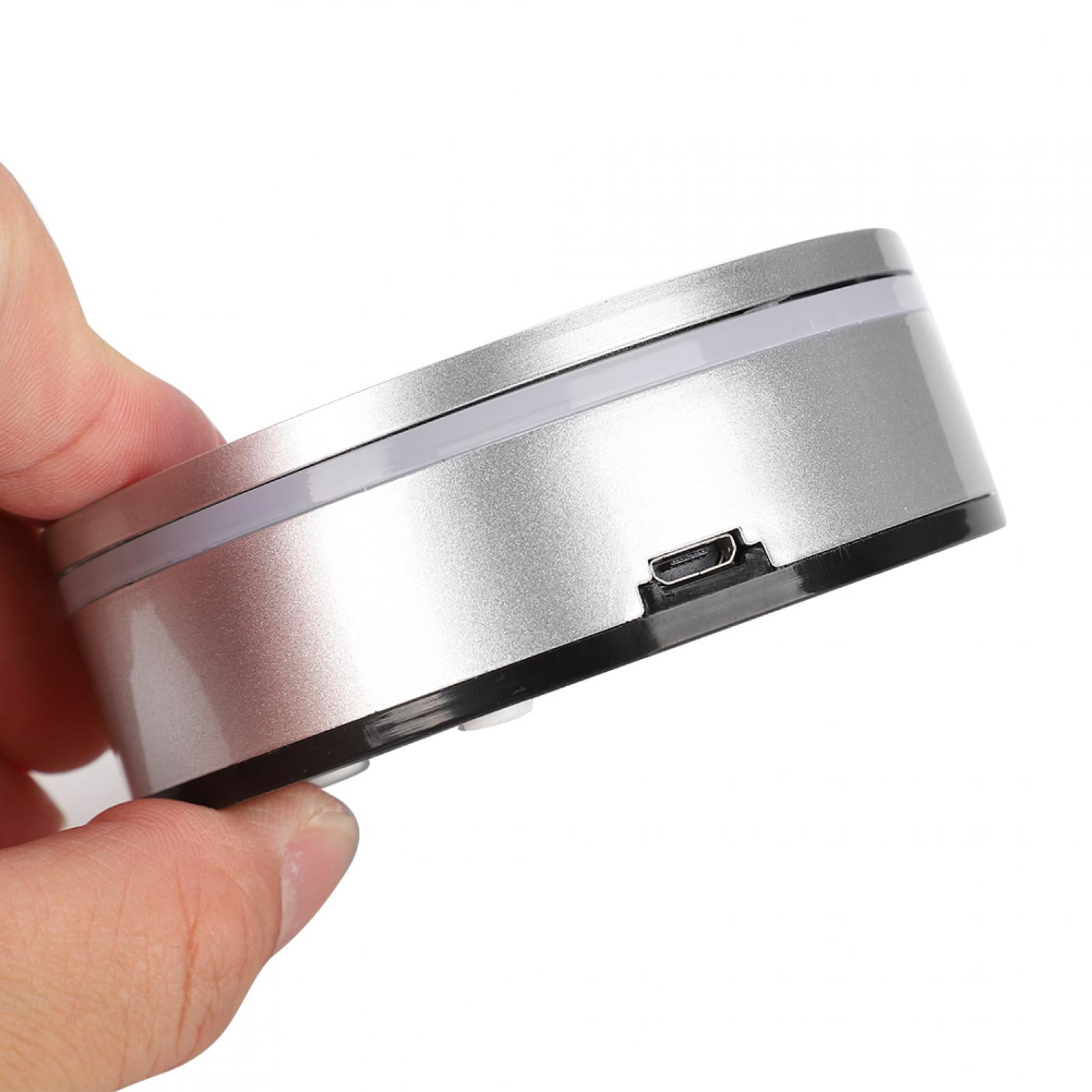 FTVOGUE Crystal Led Light Base,Usb Multicolor Changing Light Rotating ...