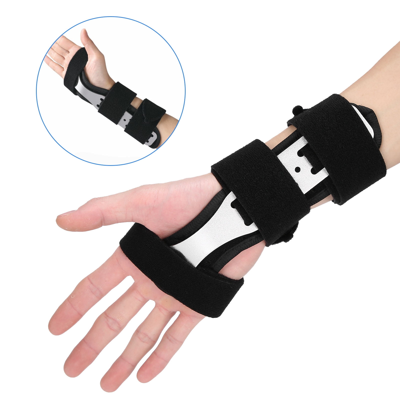FTVOGUE Hand Brace,Hand Splint,Breathable Hand Finger Splint Sprain ...