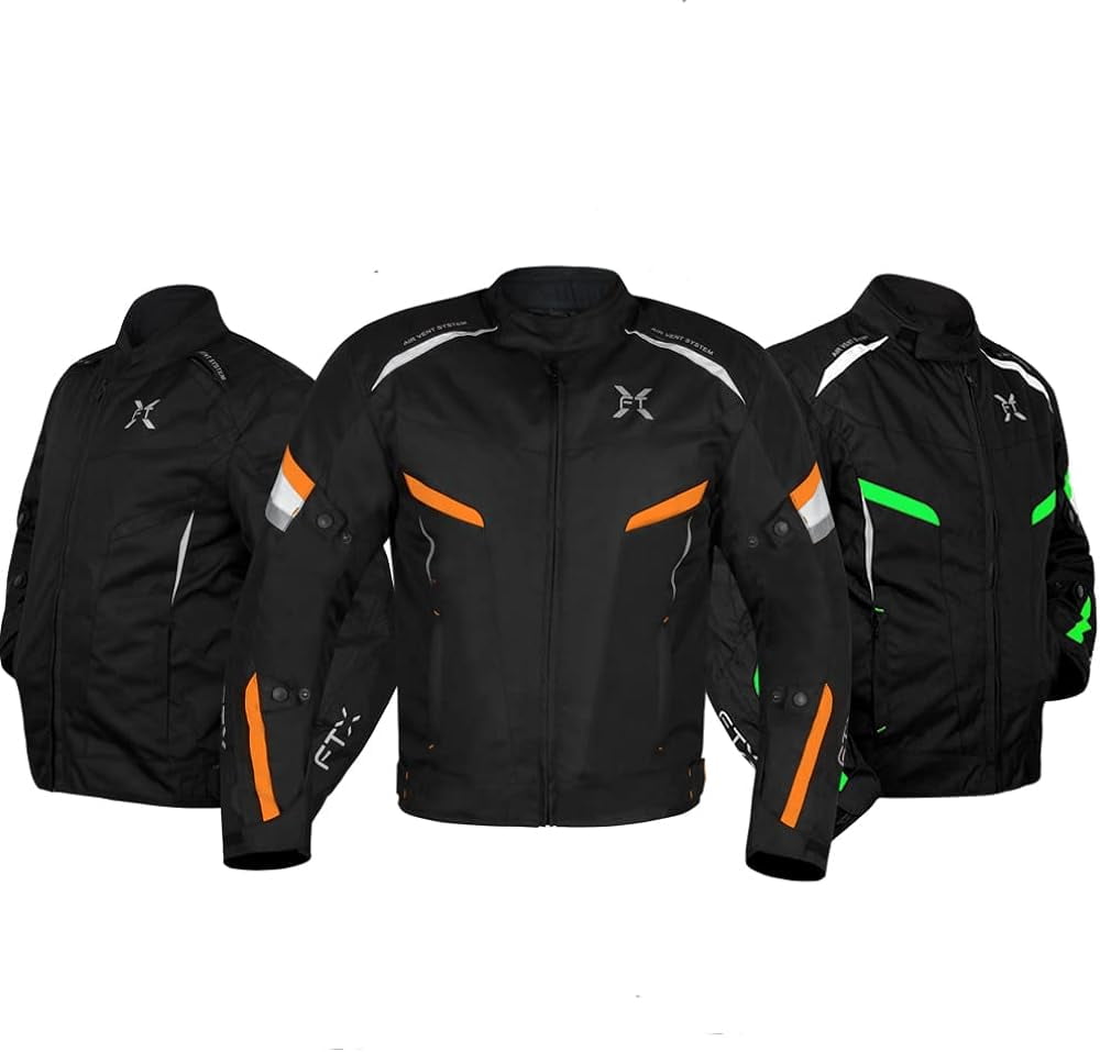 FTX Motorcycle Jacket For Men Waterproof Riding Jacket Textile ...