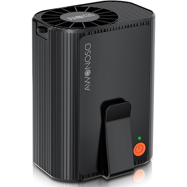 FU19992025 Upgraded AI Portable Waist Fan, 3 Speeds 10000RPM Brushless ...