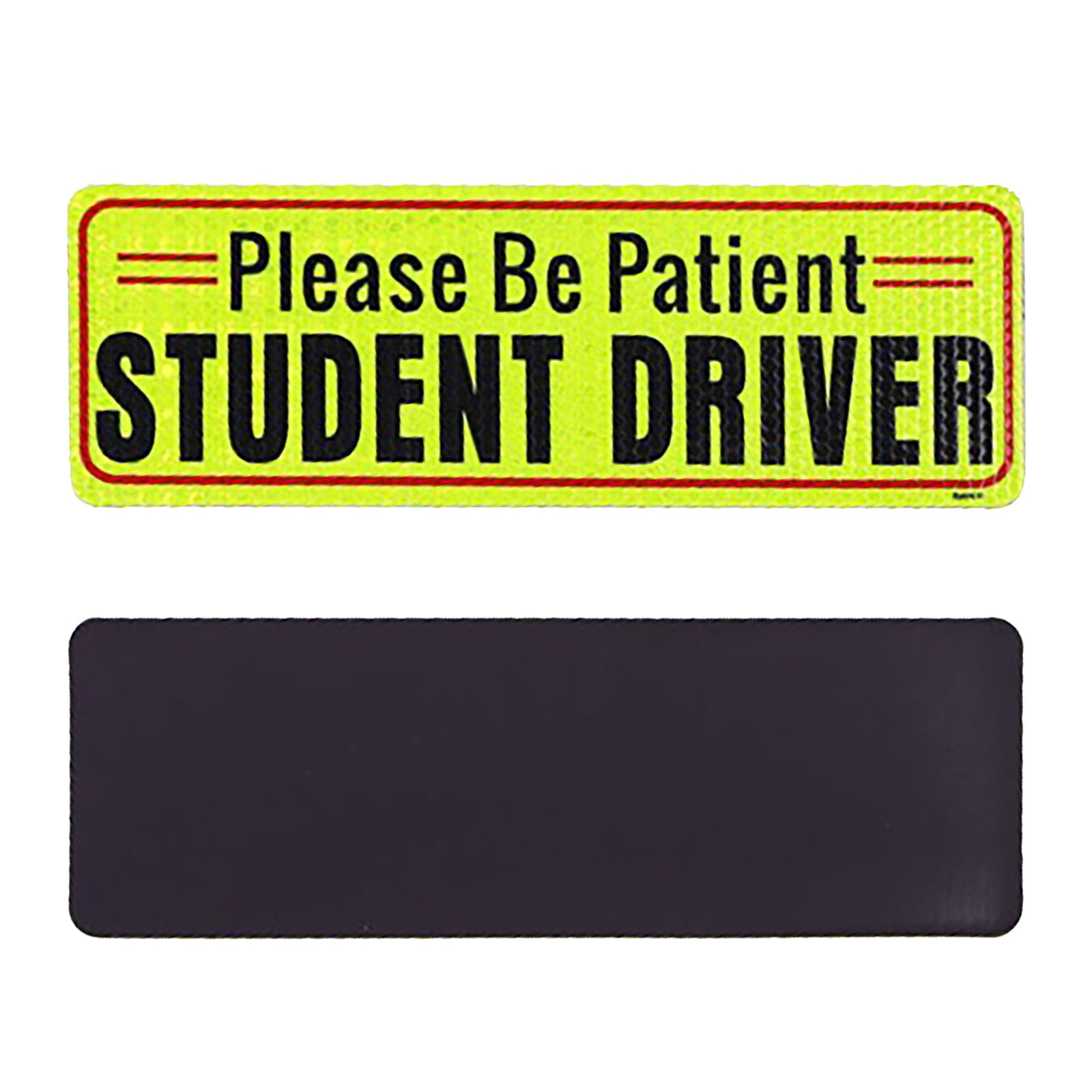 FUAIOKT Please Be Patient Student Driver Vehicle Bumper Magnet ...