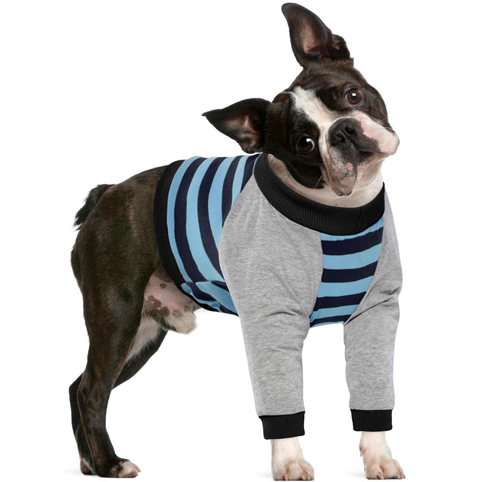 FUAMEY Dog Recovery Sleeve with Elbow Protector,Dogs Shirt Stop Licking ...