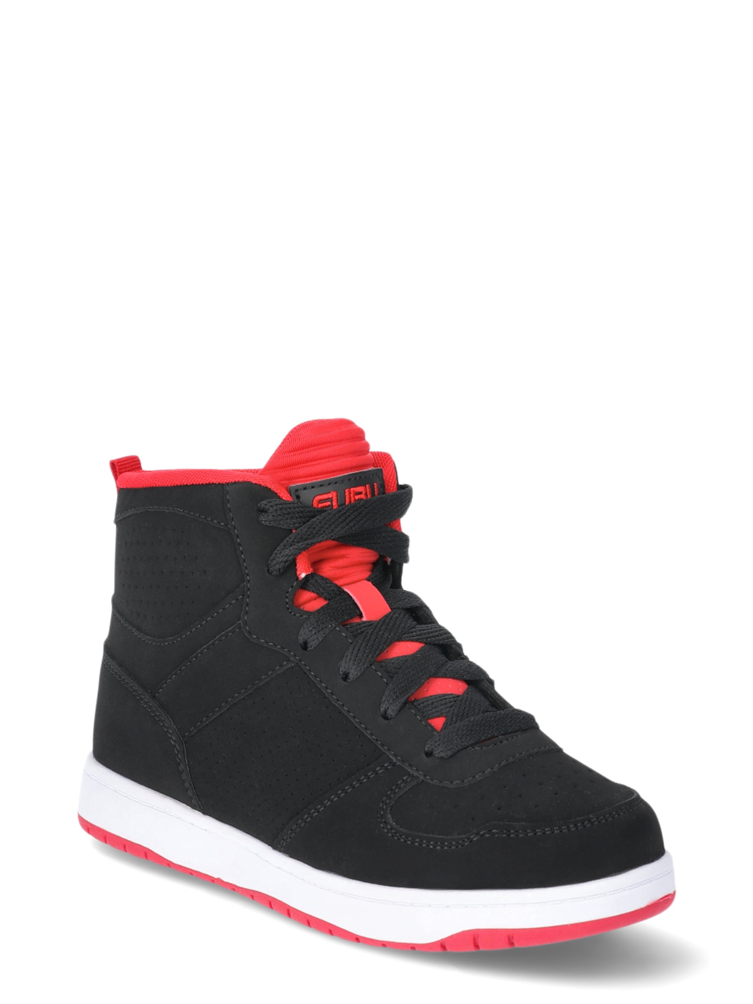 FUBU Baseline Basketball Sneakers - High-Top Retro Style - Walmart.com