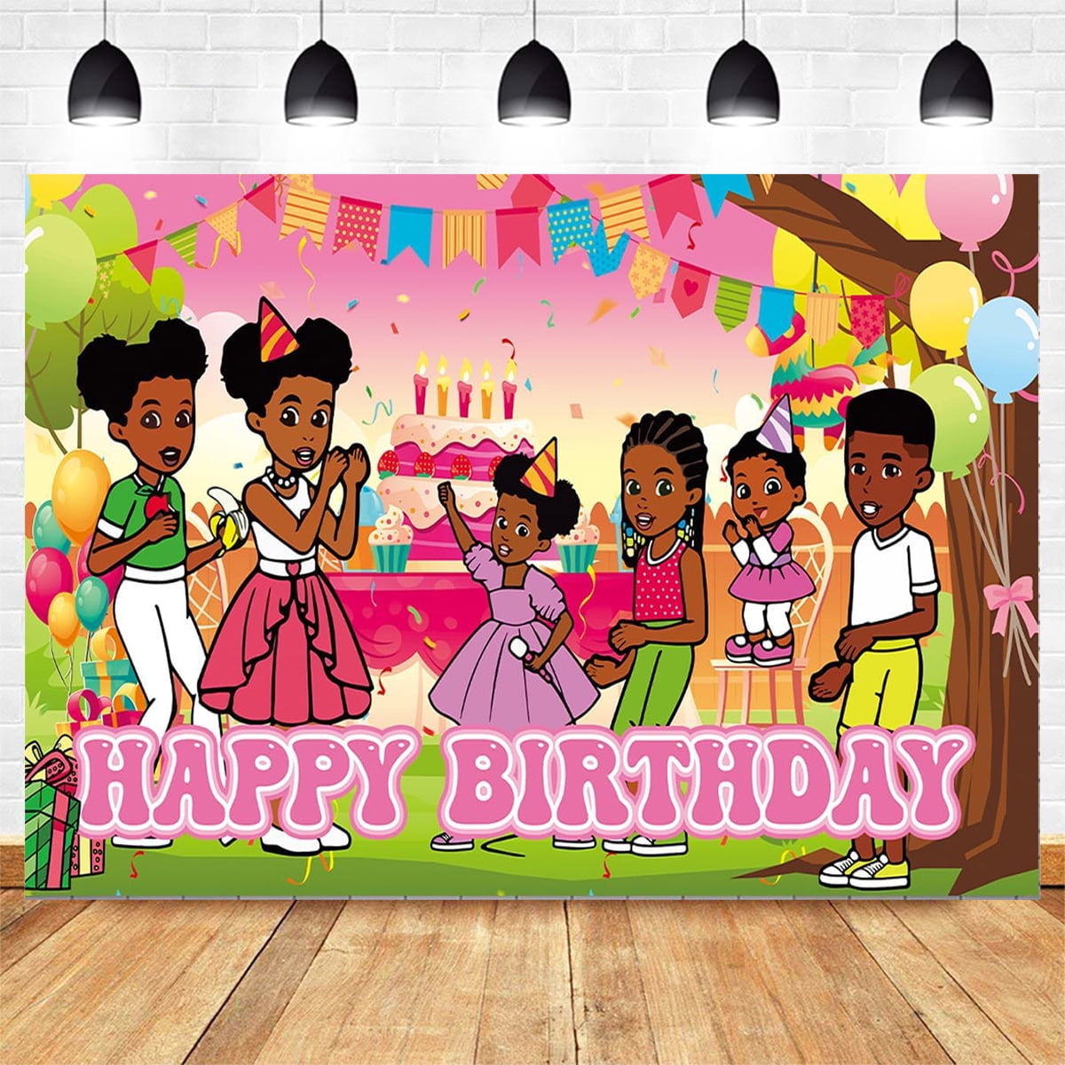FUBUKED Gracies Corner Party Decoration Banner Photography Background ...