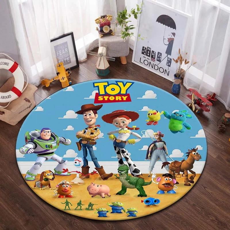 FUBUKED Toy Stor y Rug Ultra Soft Cartoon Rugs for Bedroom Bathroom ...