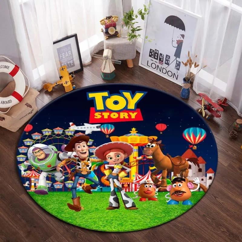 FUBUKED Toy Stor y Rug Ultra Soft Cartoon Rugs for Bedroom Bathroom ...