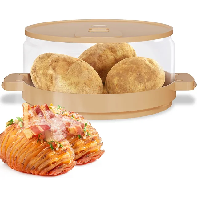 FUCHEGN Microwave Baked Potato Cooker, Cooks In Minutes Tender & Fluffy ...