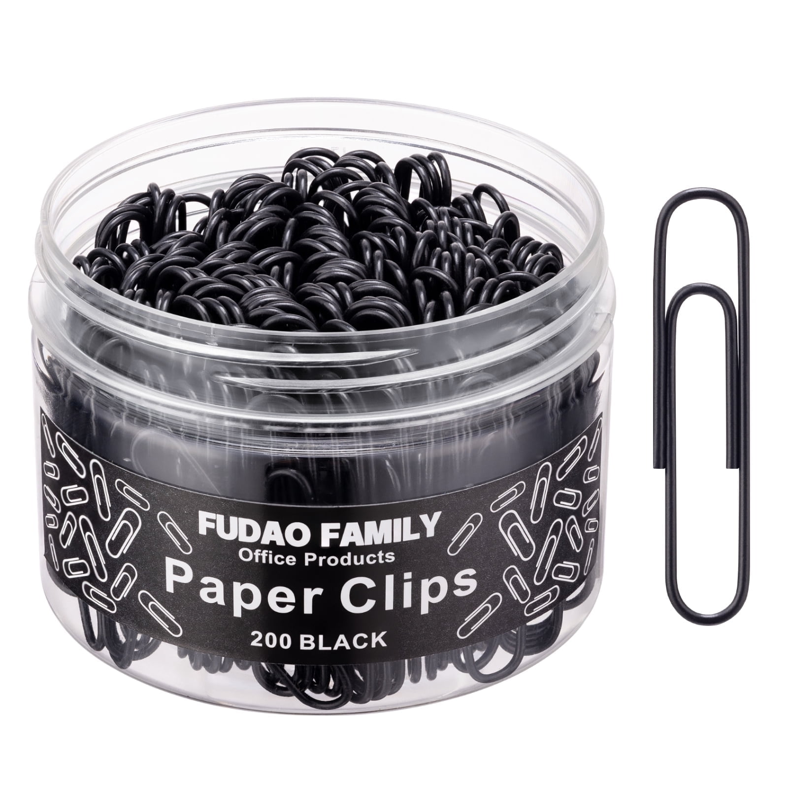 FUDAO FAMILY Jumbo Paper Clips, 2 Inch Paper Clip, 200 pcs Large ...