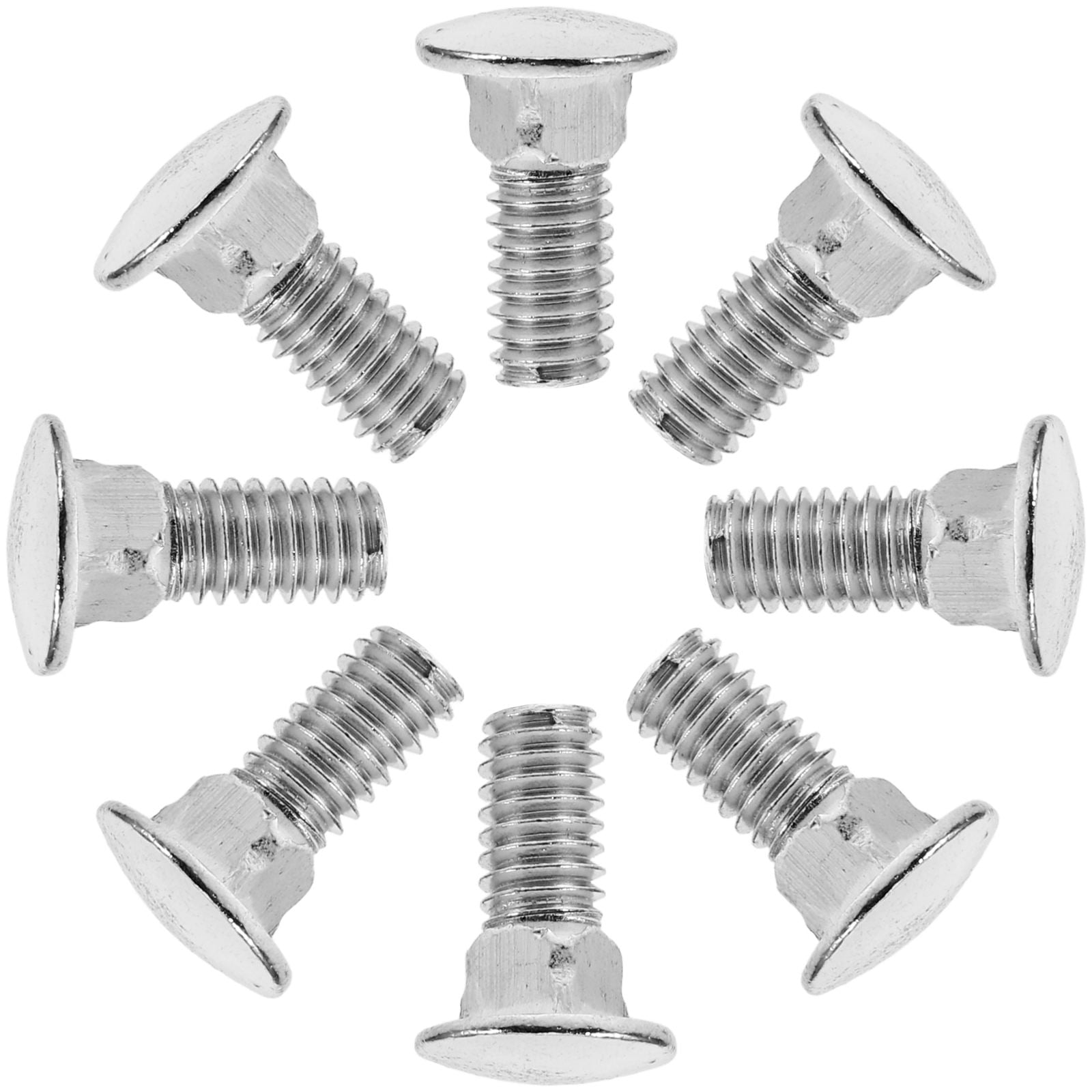 FUEENIRVA 100Set Easy Installation Carriage Bolts Versatile Use Home ...