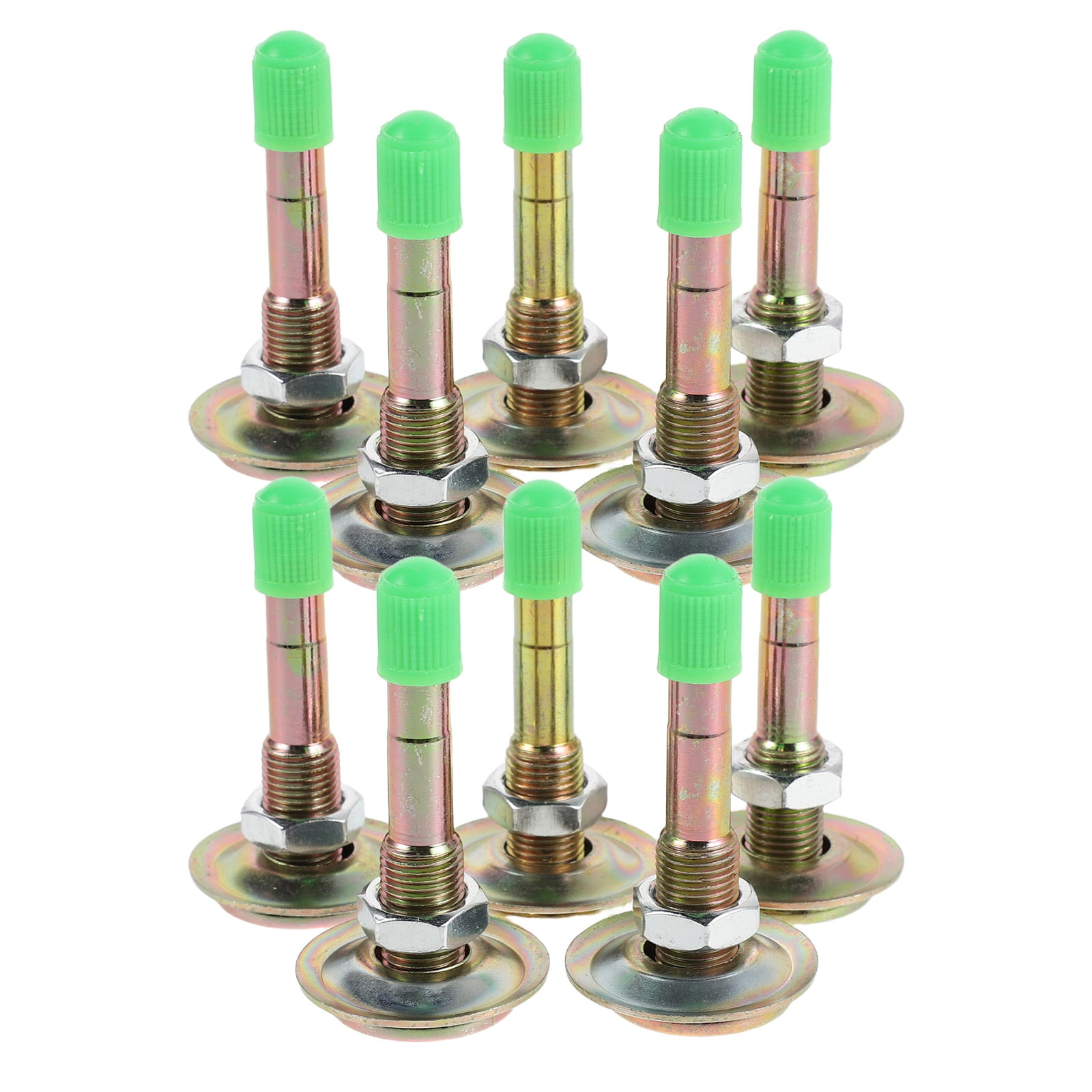 FUEENIRVA 10Pcs Air Valve Stem Metal Construction Compatible with ...