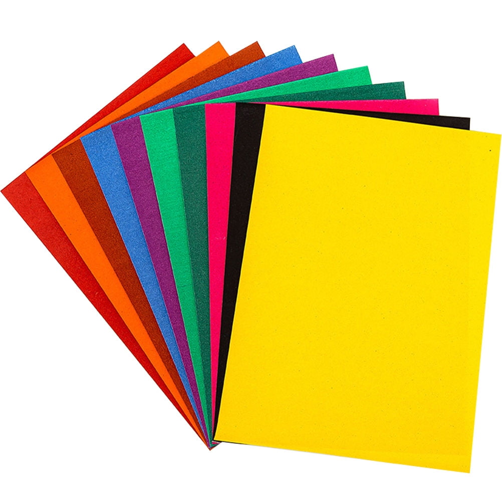 FUEENIRVA 10Pcs Coloring Paper for Art and Crafts Kids Drawing ...